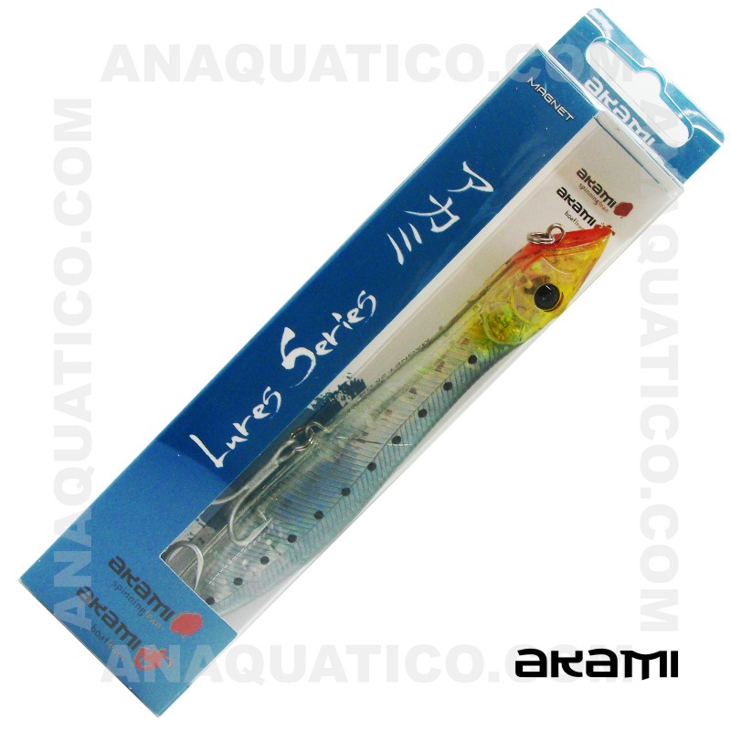 AMOSTRAS DURAS : AMOSTRA AKAMI MAGNET 100 10CM / 11GR TOP WATER MA06
