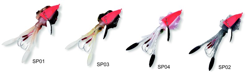 AMOSTRAS ZAGAIAS / JIGS : AMOSTRA JIG SUGOI CUTTLE BAITS - 80GR - SP04