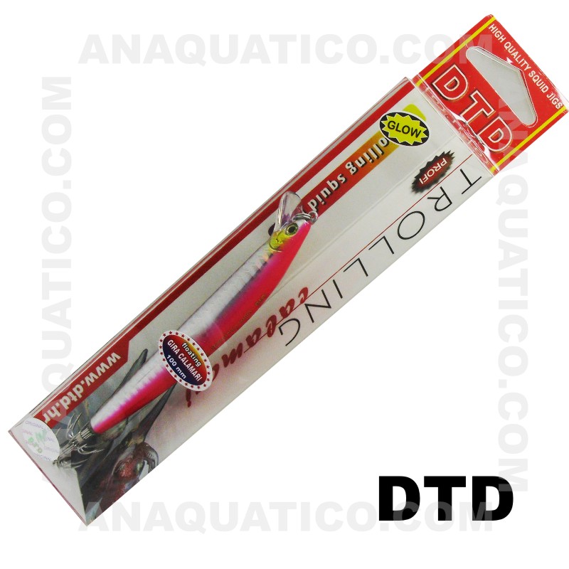 TONEIRAS / SQUID JIGS : DTD GRIRA CALAMARI 10CM - 9.1GR PINK