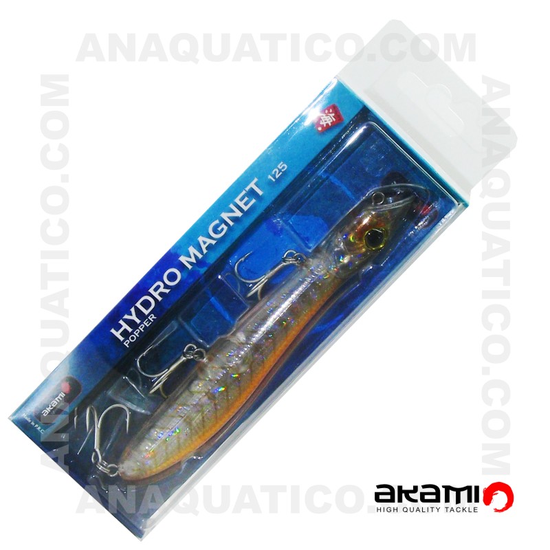 AMOSTRAS DURAS : AMOSTRA AKAMI HYDRO MAGNET 125 12.5CM / 16GR TOP WATER ...