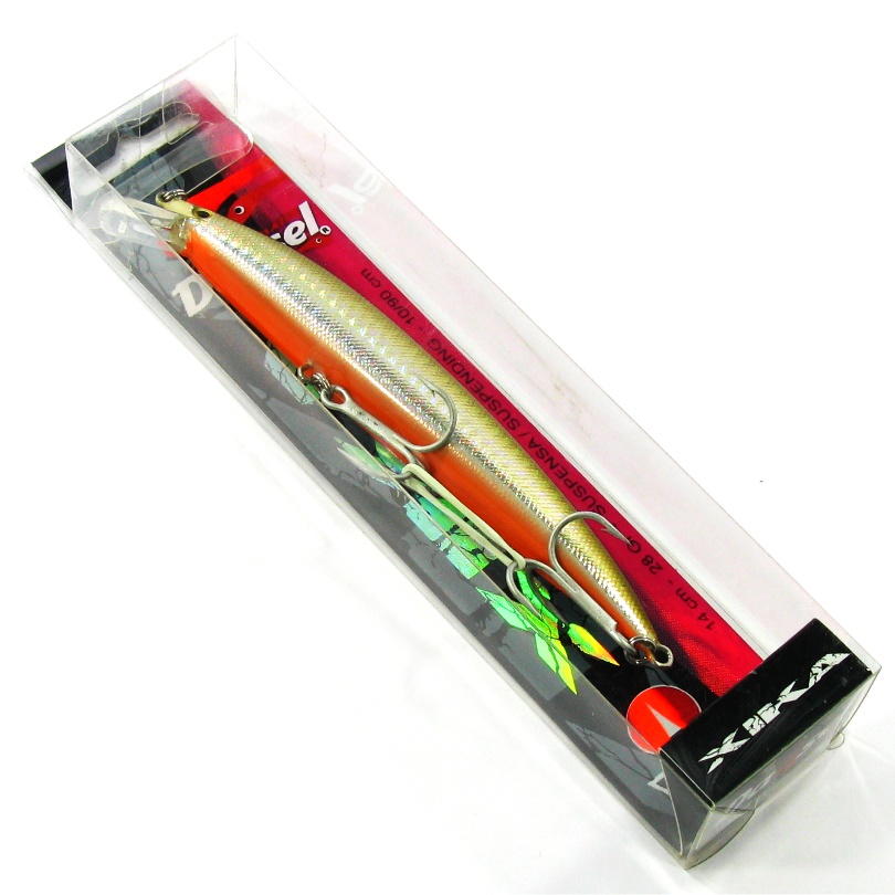 AMOSTRAS DURAS : DANSEL XIKA 14CM / 28GR SUSPENDING D39