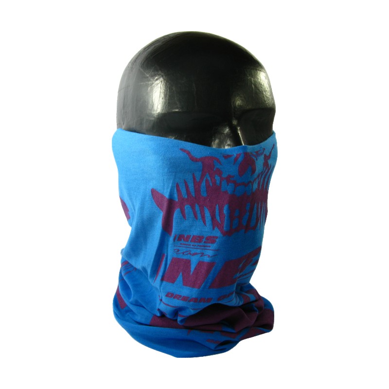 VESTUÁRIO : NBS BANDANA COR COR AZUL TURQUESA E ROXO