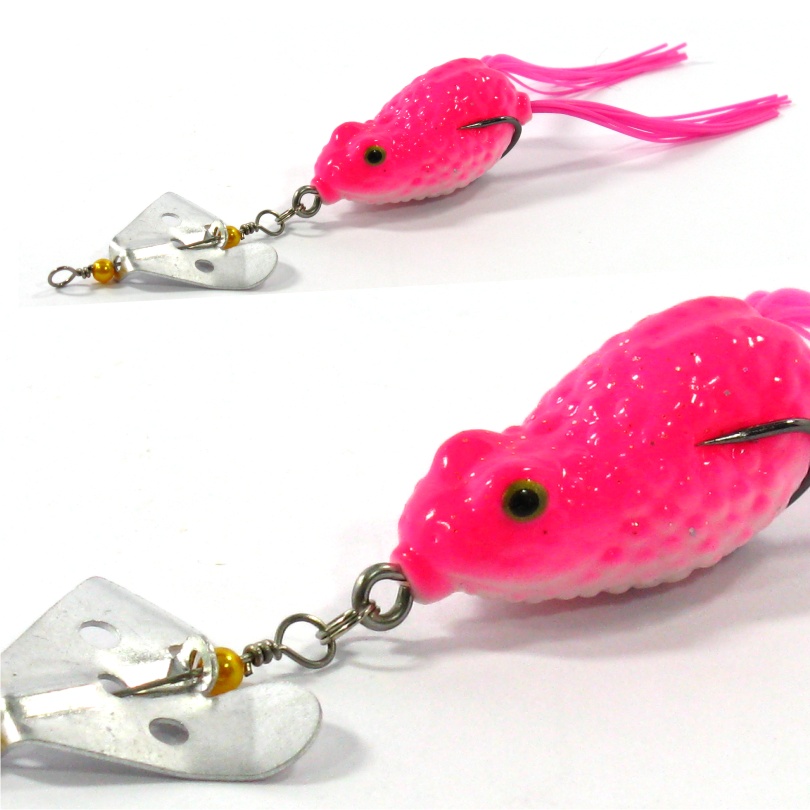 AMOSTRAS MOLES : CORRIGATOR BILLY FROG 4.5CM 13GR 412 1PCS