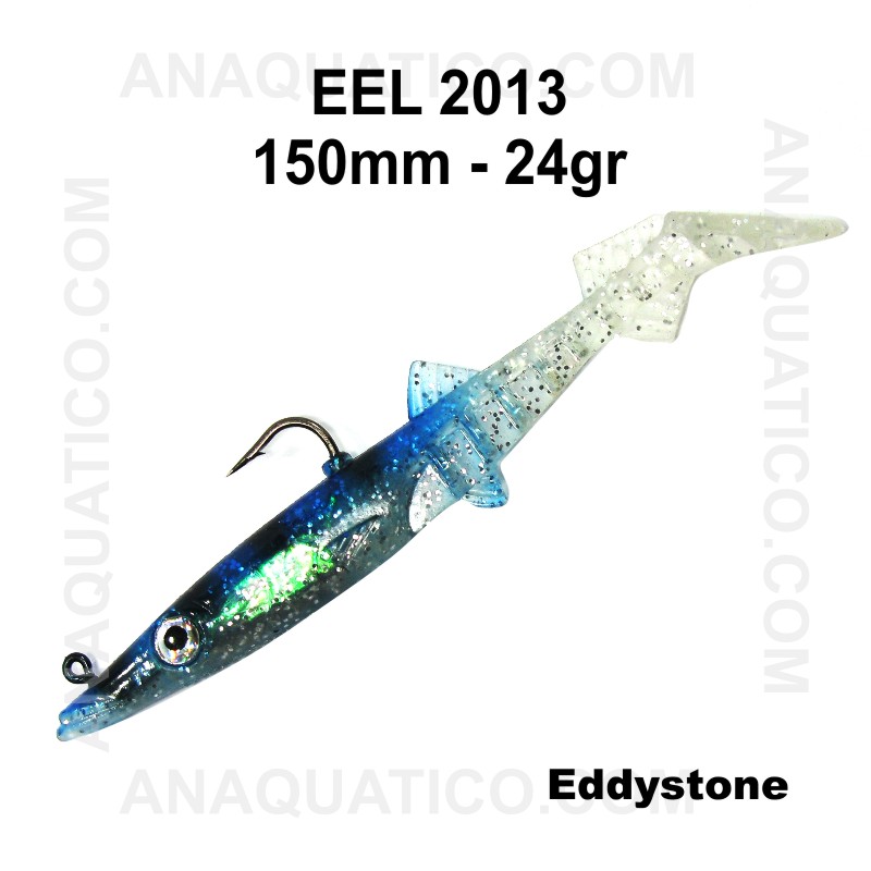 AMOSTRAS MOLES : EDDYSTONE EEL 2013 150MM / 24GR C/ 3 PCS BG