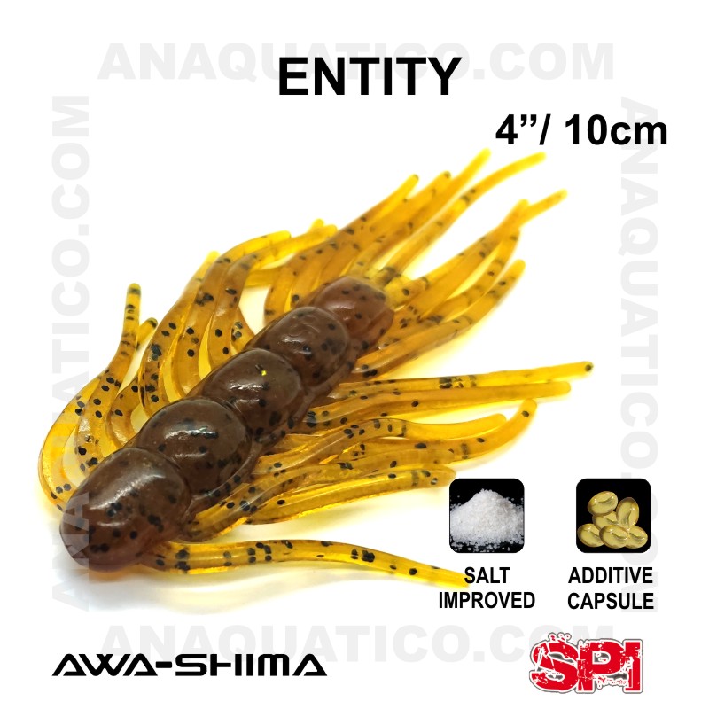 AMOSTRAS MOLES VINIS : SPI ENTITY 4'' - 10CM - COR 005 - 10 PCS