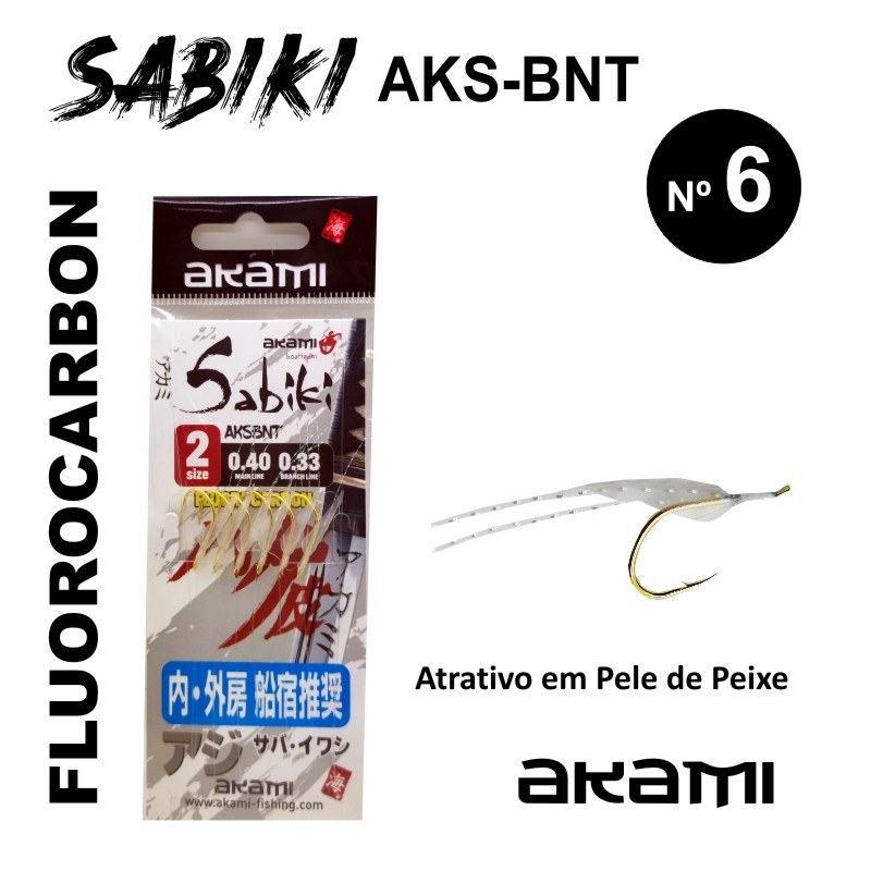 Sabiki AKAMI AKS – Montagens para carapau e cavalas