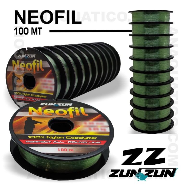 AKAMI : LINHA ZUN ZUN NEOFIL 0,60mm / 32.90kg / 100 Mt