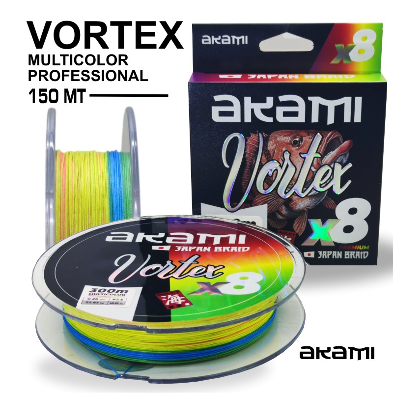 Linha Trançada Japonesa Akami 8 Fios 100% PE – Força, Precisão e Desempenho