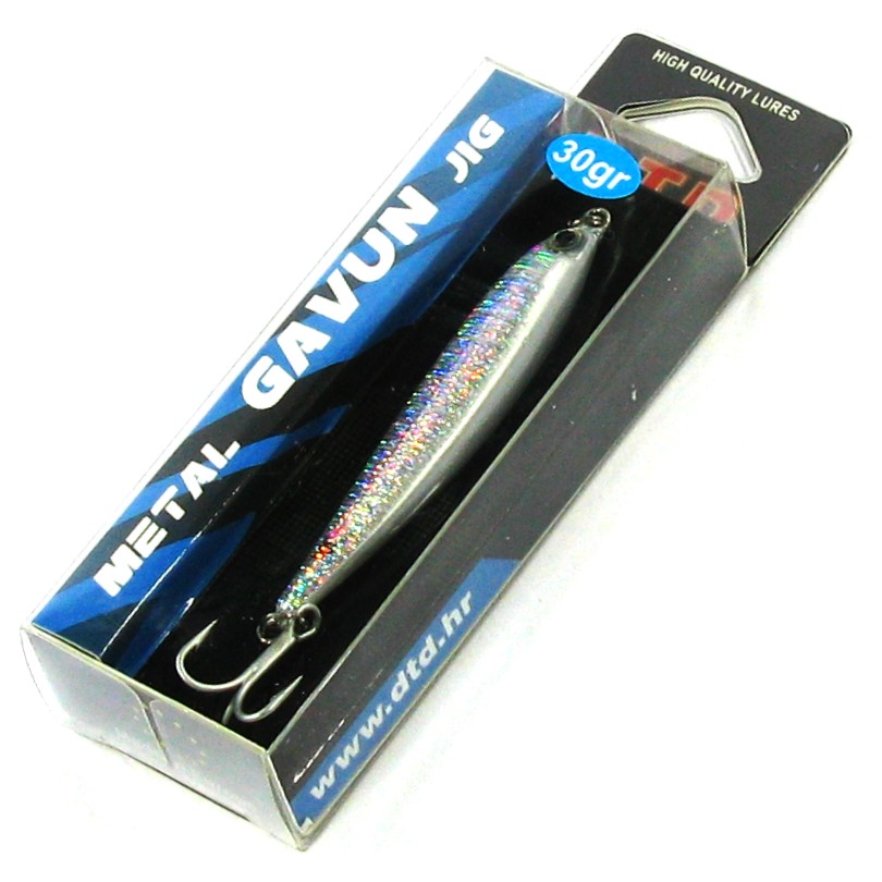 AMOSTRAS ZAGAIAS / JIGS : DTD METAL GAVUN JIG 30GR /5.5CM PEARL
